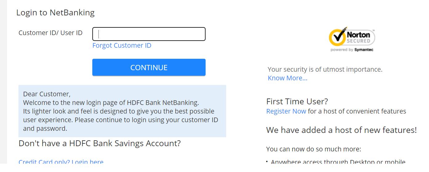 HDFC Positive Pay through Net Banking - Banking Tides